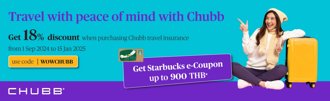 Chubb Travel Insurance Thailand